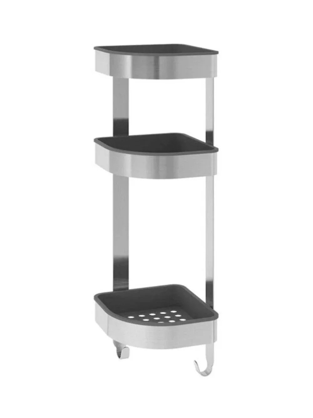 IKEA | Bath | Ikea Brogrund Corner Wall Shelf Unit Stainless Steel ...